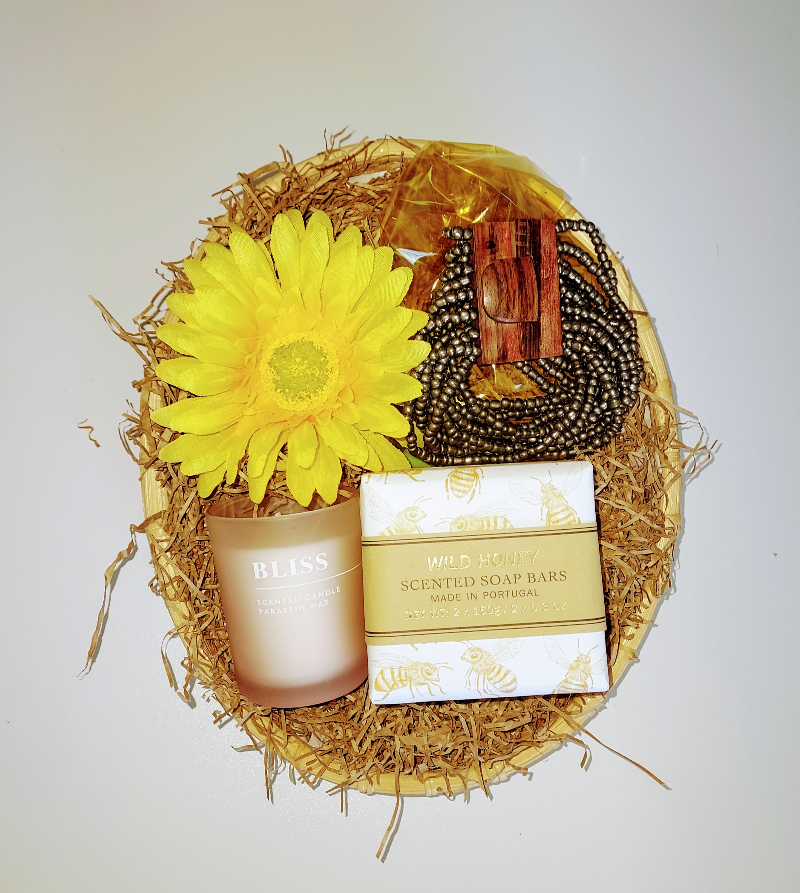 Sun and Honey Gift Tray – Crinkle & Tulle Gift Concierge